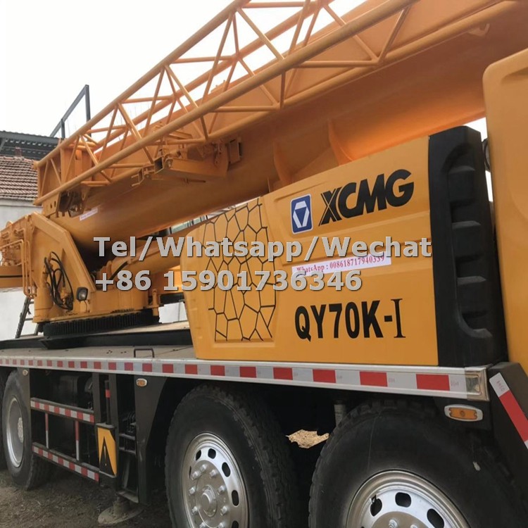 Low Price Used XCMG 70 ton QY70K Mobile Crane For Sale, MACHMALL
